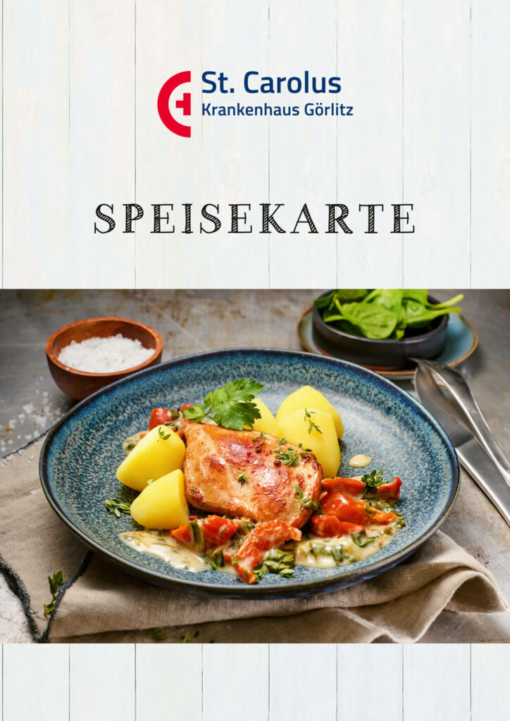 Speisekarte deutsch | St. Carolus - Krankenhaus in Görlitz